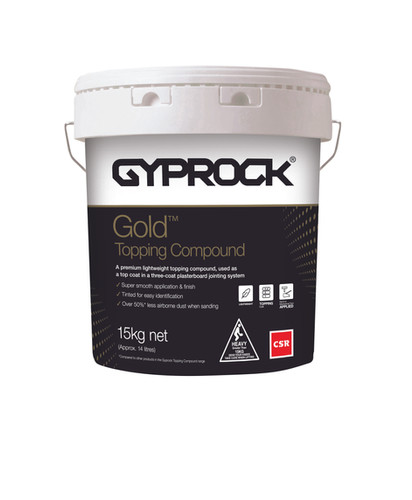 Gyprock Gold Topping Compound Bucket 15kg | R&D Sayers