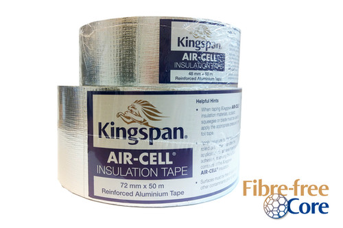 KINGSPAN FOIL TAPE 96MM X 50M SILVER | R&D Sayers