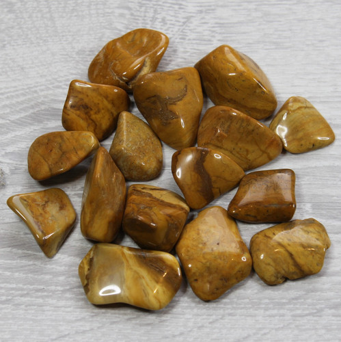 YELLOW JASPER Tumblestone | Charming Stars