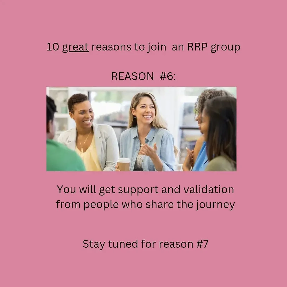 RRP Relationship Recovery Process: More Reasons to Join RRP Groups