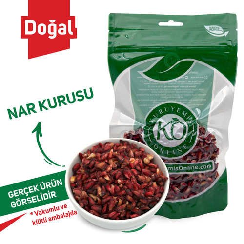 Nar Tanesi Kurusu Şekersiz 100Gr | Kuruyemiş Online