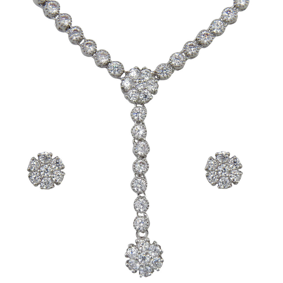Round Shaped Pendant Patterns Necklace Set | krustallos