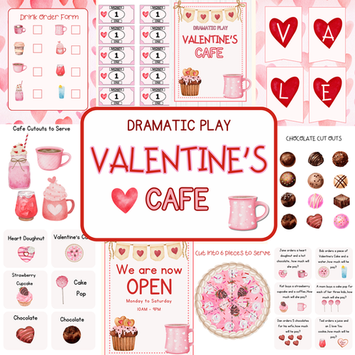 Valentine's Day Dramatic Play Printable | Mom Life Uplifted
