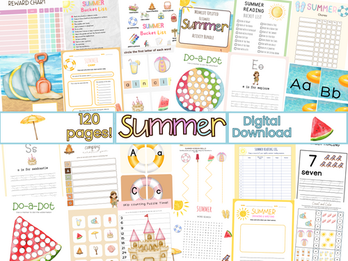 Summer Activity Bundle | Mom Life Uplifted