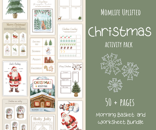 Christmas Morning Basket Bundle | Mom Life Uplifted