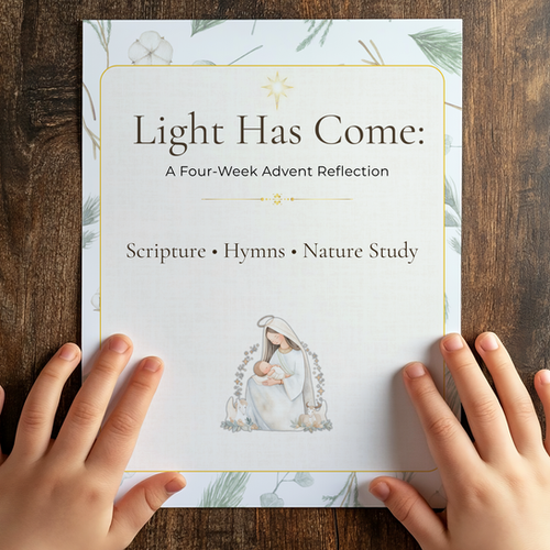 Charlotte Mason Advent Hymn Study | 4-Week Christmas Homeschool Unit ...