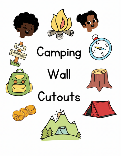 25 Camping Wall Cutouts PDF | MHR