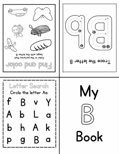 FREEBIE My Letter B Book | MHR