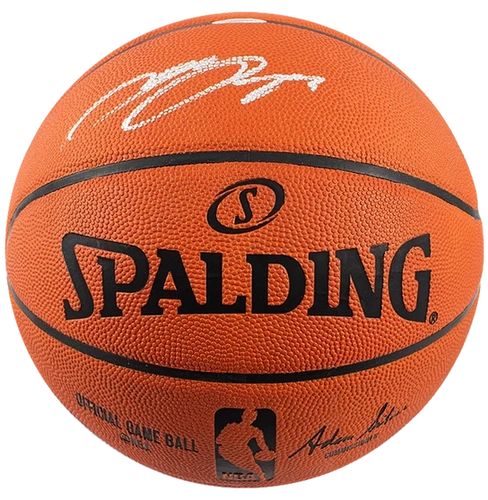 Ballon de basket NBA Spalding Game Ball officiel signé par LeBron James ...