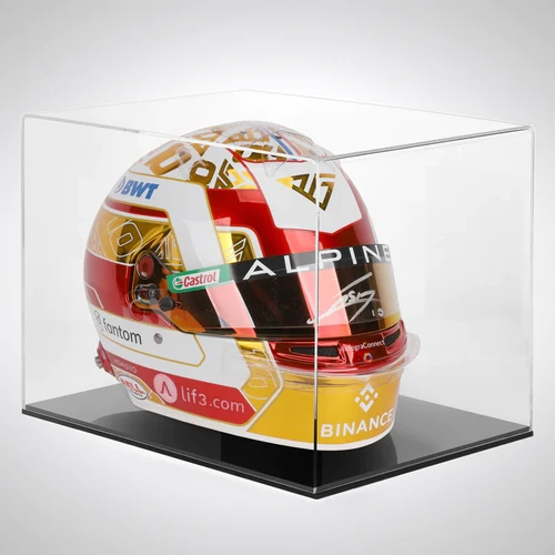 Casque de F1 Formule 1 BWT Alpine 2023 replica 1:1 Bell signé par ...
