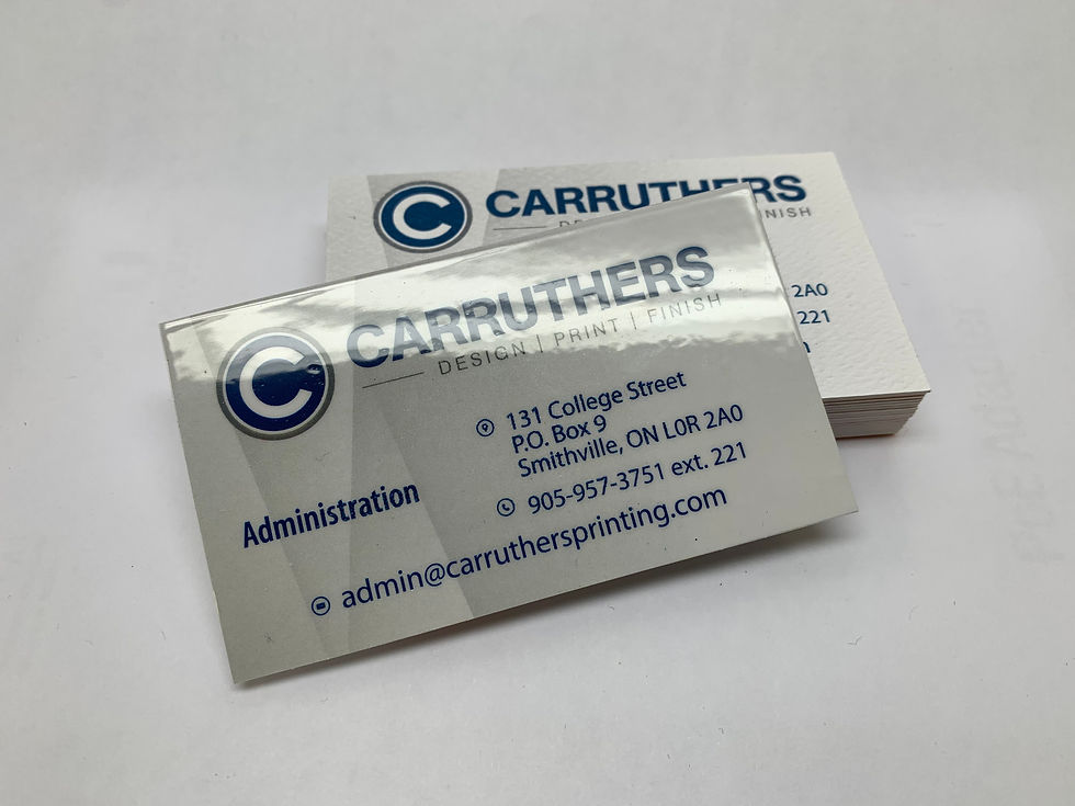 Business Card - Laminate