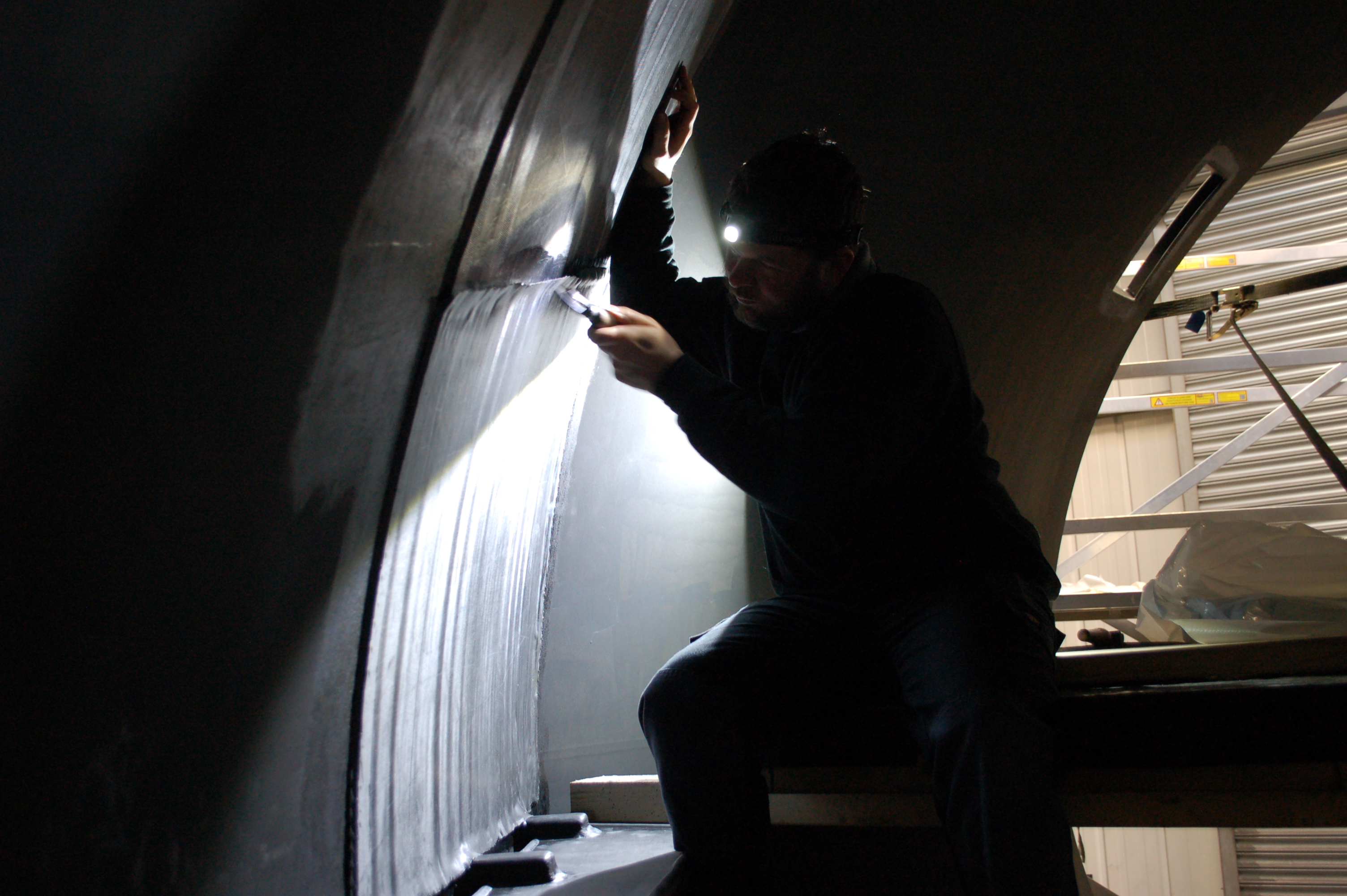 Large Hopper Section Rubber Lined