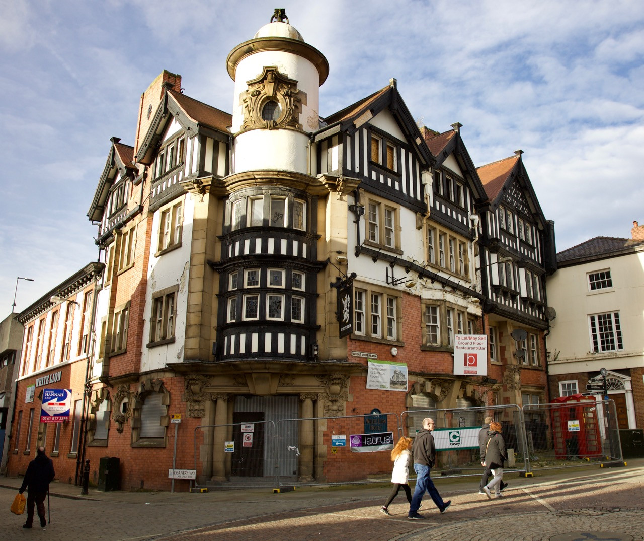 White Lion pub, Great Underbank, Stockport