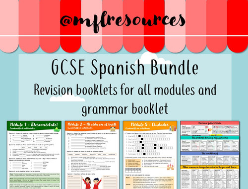 GCSE Spanish - Revision booklets for all modules | MFL Resources