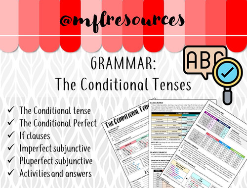A Level - Grammar - The Conditional Tenses | MFL Resources