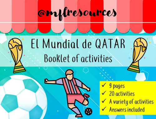 KS3 Spanish - El Mundial (World Cup) - Booklet of activities. | MFL ...