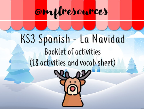 KS3 Spanish - Christmas booklet of activities. | MFL Resources