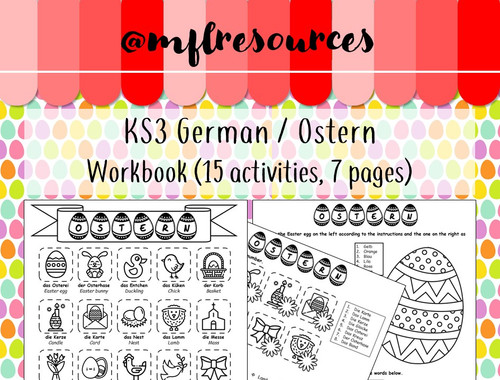 KS3 German - Easter booklet of activities | MFL Resources
