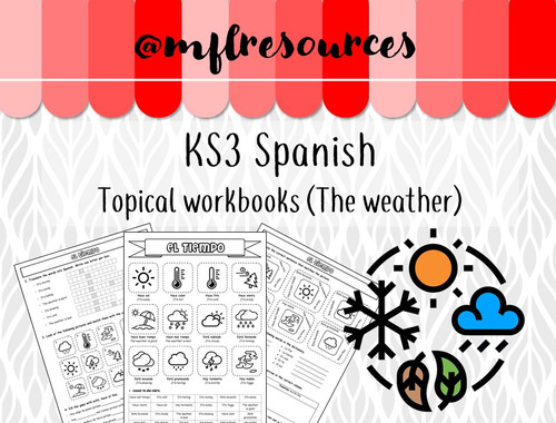 KS3 Spanish - Workbooks by topic - The weather | MFL Resources