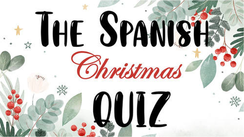 KS3 & 4 Spanish Christmas Quiz | MFL Resources