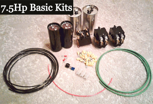7.5HP Rotary Phase Converter Basic Kit | PowerLine Phase Conv