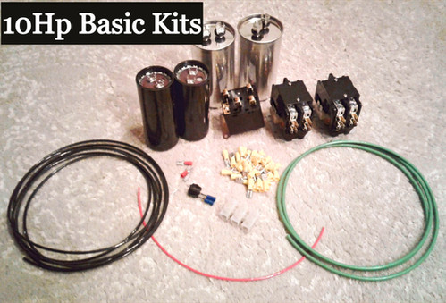 10HP Rotary Phase Converter Basic Kit | PowerLine Phase Conv