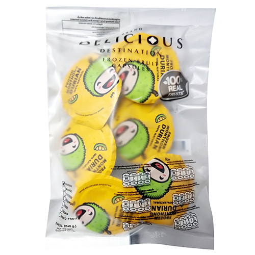Delicious Destination Frozen Durian Capsules (6pcs) | Sunny Seafood