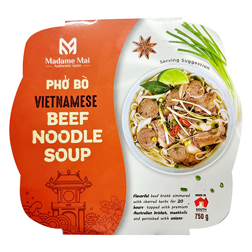Frozen Madame Mai Vietnamese Beef Noodle Soup (Pho) | Sunny Seafood