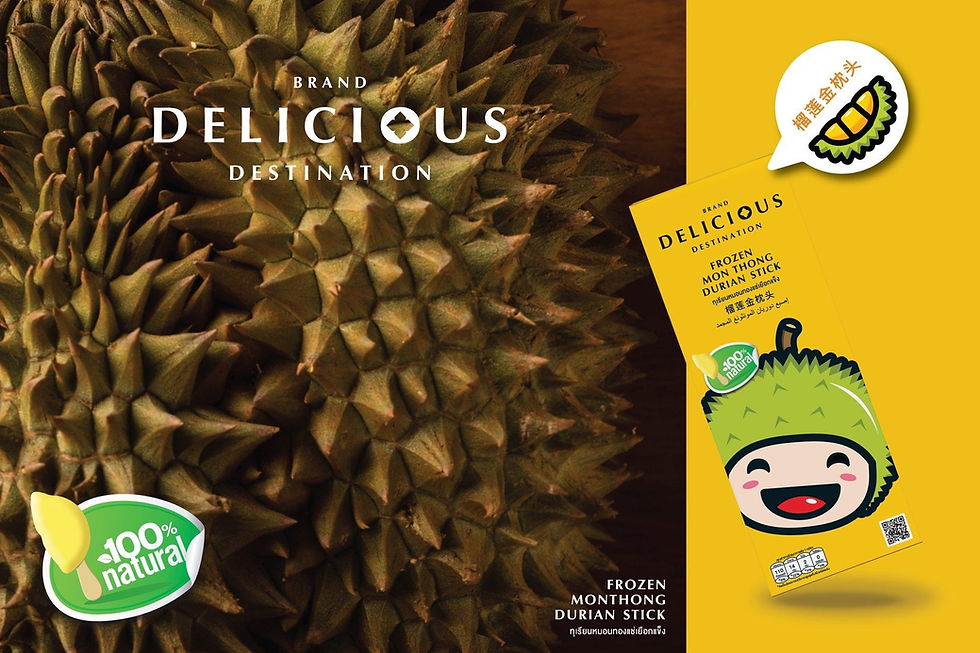 Frozen Delicious Destination Durian Stick | Sunny Seafood