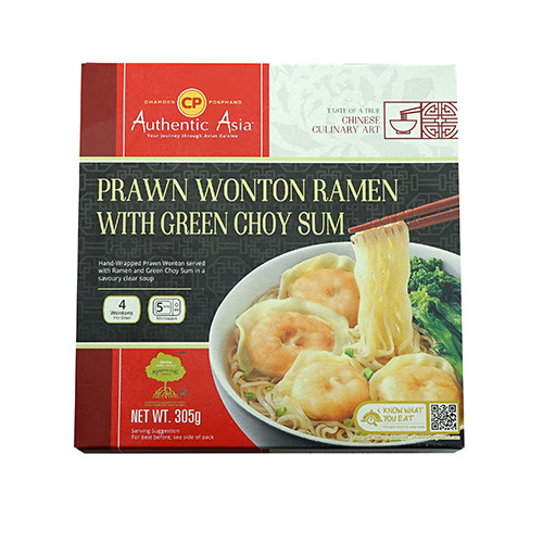 Prawn Wonton Ramen Bowl | Sunny Seafood