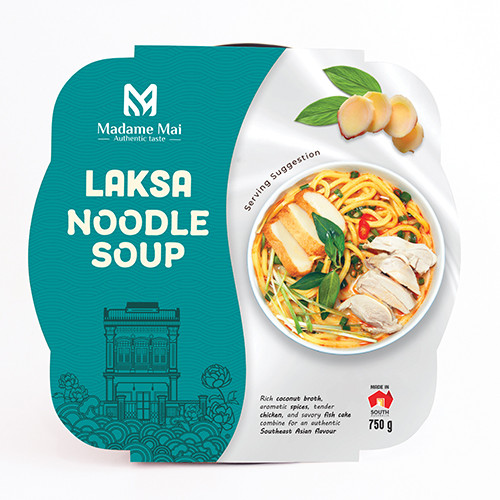 Frozen Madame Mai Chicken & Fish Cake Laksa Soup | Sunny Seafood