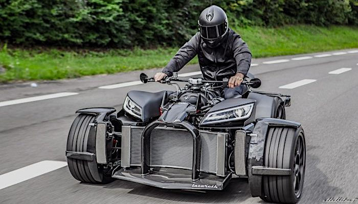 Wazuma V8M, el quad más espectacular del mundo