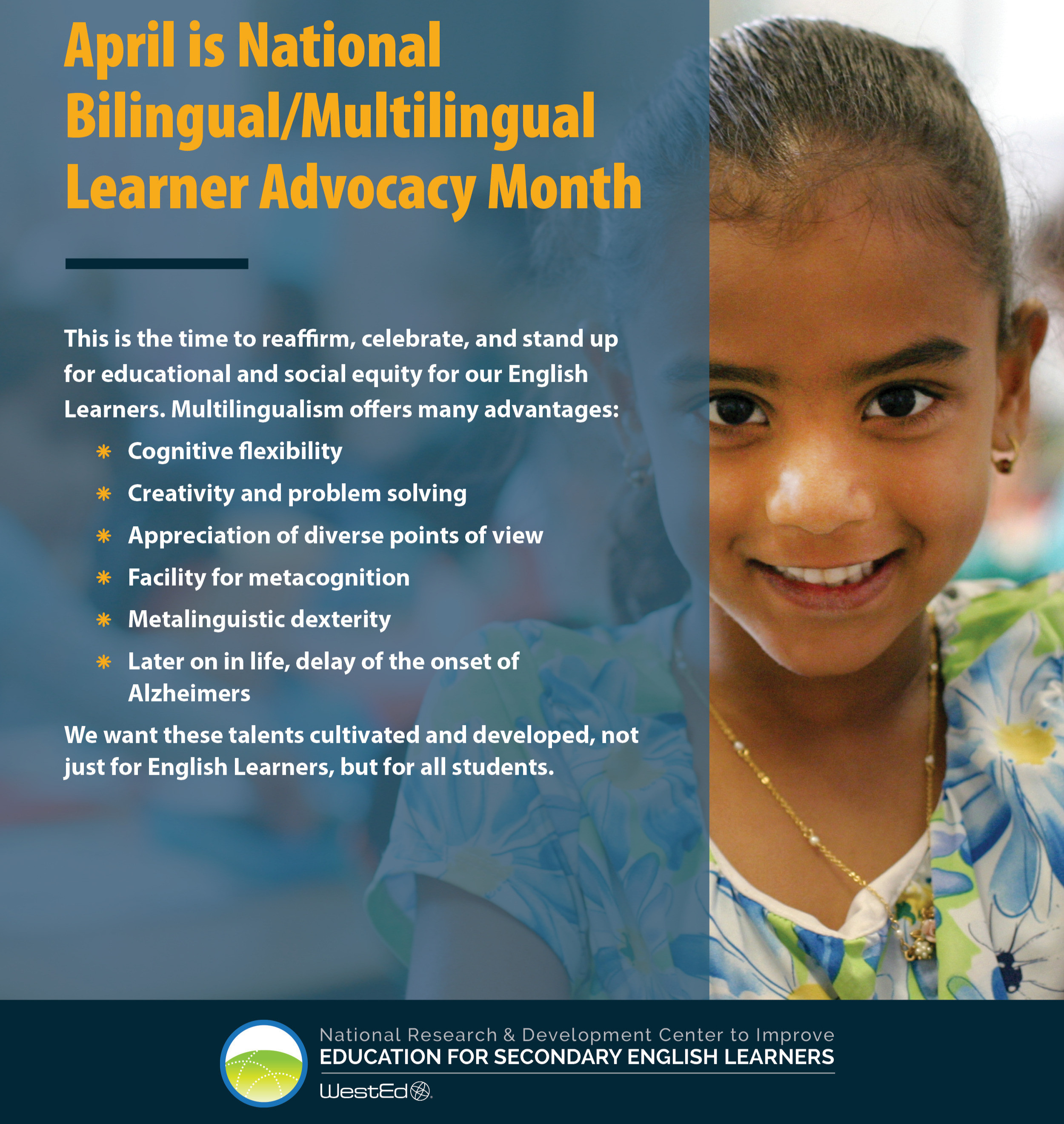 April is National Bilingual/Multilingual Learner Advocacy Month