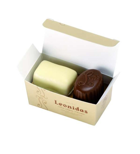 Leonidas Mini Doosje - 2 bonbons | Leonidas Chocolates