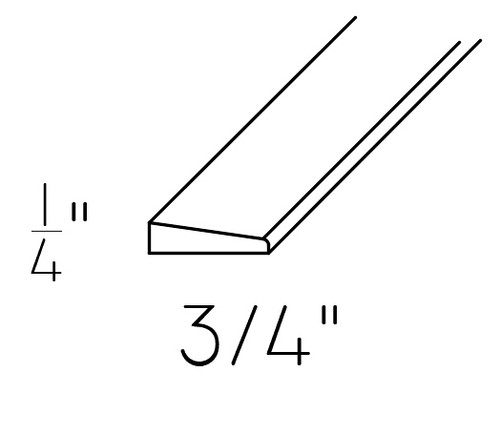 Scribe Molding SM8 - 96" | byouhome