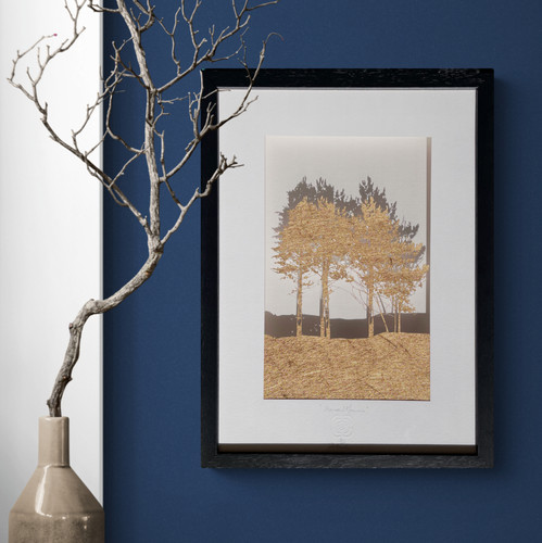Copper papercut pine trees | BBpapercuts