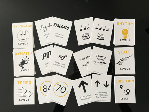 Scale Cards (Level 1) | Sarah Molenaar