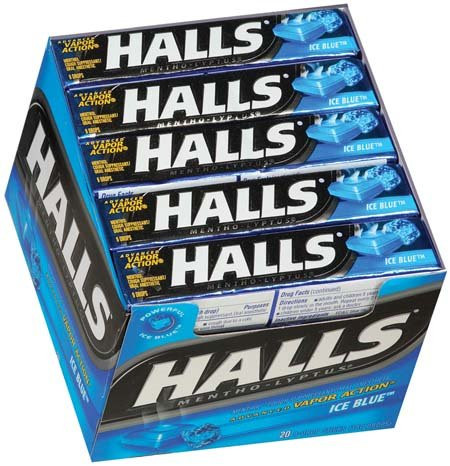 Halls Ice Blue Sticks 24/20ct | licantrade