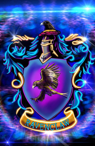"Ravenclaw House" Limited Edition Metal Print | PescEffects