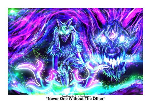 "Never One Without The Other" Art Print | PescEffects