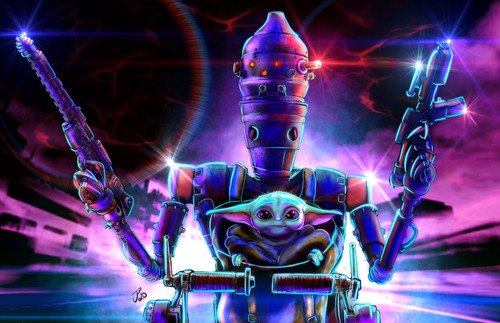 "I Am A Nurse Droid" Art Print | PescEffects