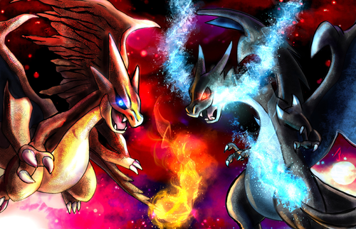 "Charizard X and Y" Art Print | PescEffects