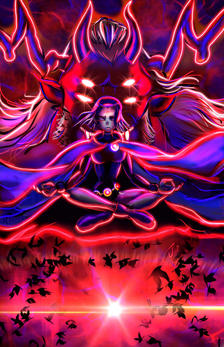 "Azarath Metrion Zinthos" Art Print | PescEffects