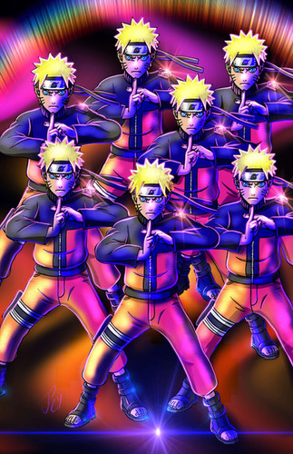 "Shadow Clone Jutsu" Art Print | PescEffects