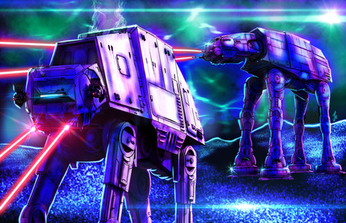 "All Terrain Armored Transport" Art Print | PescEffects