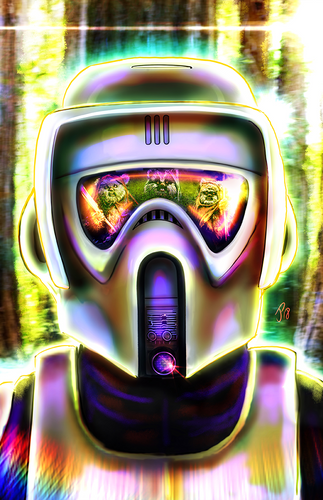 "Look! Over There!" Art Print | PescEffects