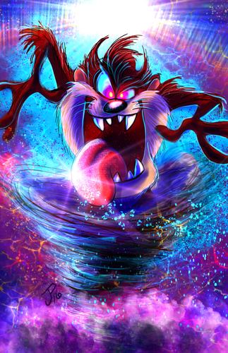 "Devil Storm" Art Print | PescEffects