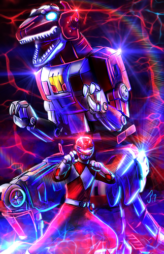 "We're Back And Ready To Morph Into Action!" Art Print | PescEffects