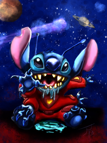 "Alien Drool" Art Print | PescEffects