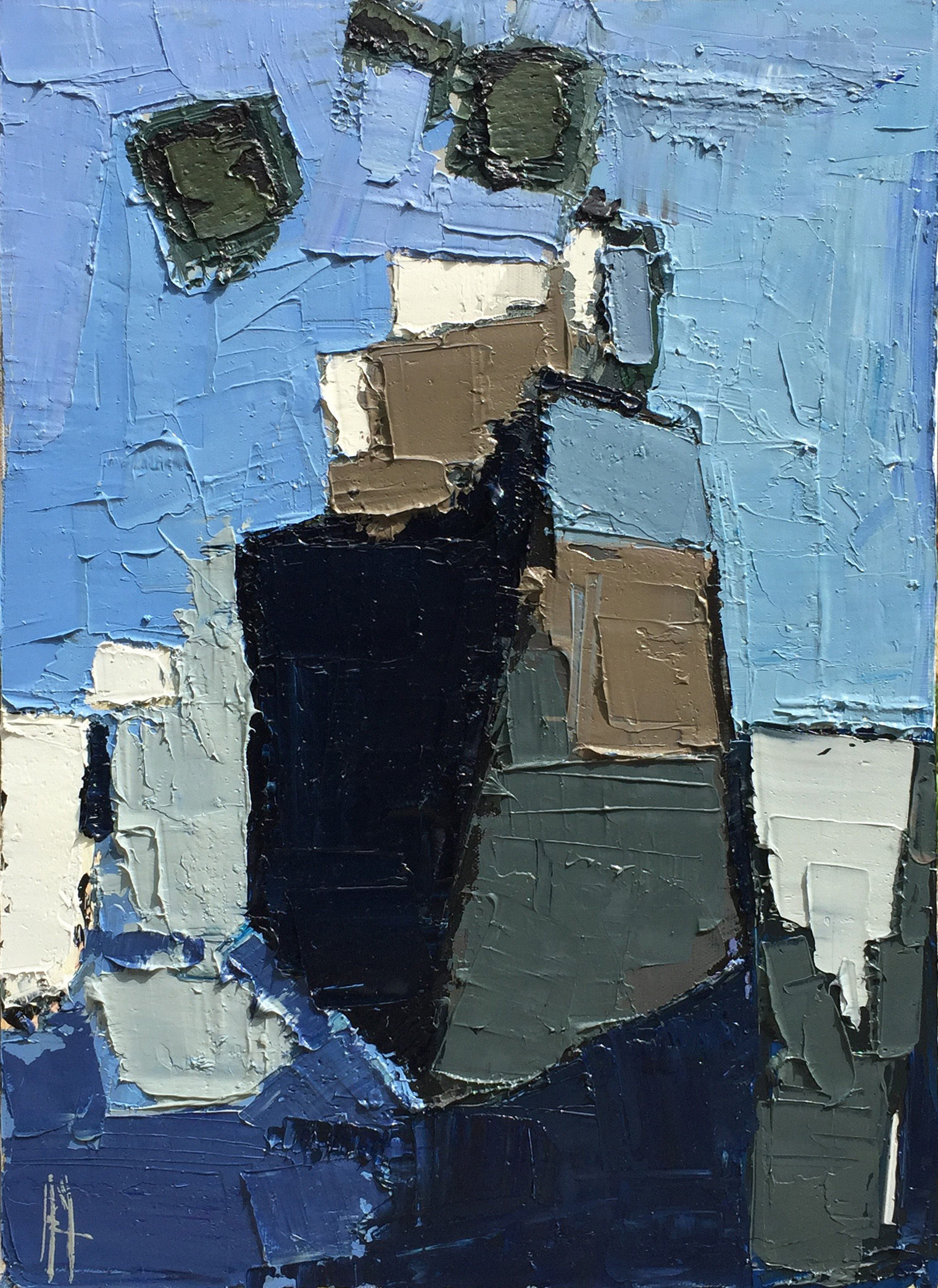 Peinture au couteau | Christian Nicolas Hoët Artiste Peintre | France